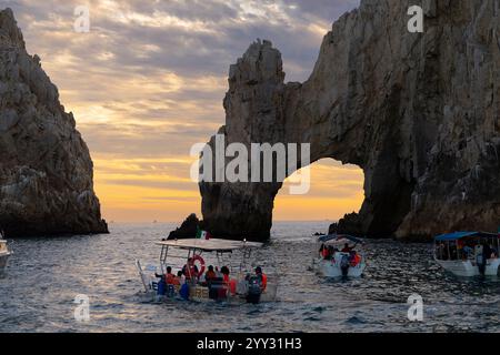 Sunset Cruise at Cabo San Lucas Baja Mexico Stock Photo - Alamy