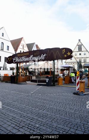 Christkindl Markt Eingang Weiden Opf 18.12.2024 Rathausplatz Weidener ...