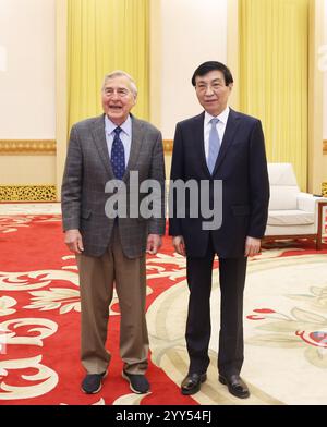 Wang Huning, chairman of the Chinese People's Political Consultative ...