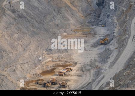 Mine copper Majdanpek, one of the largest copper mines in Serbia ...