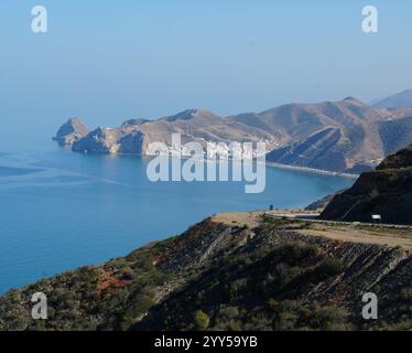 El Jebha, a port town on Morocco Mediterranean coast, North Africa ...