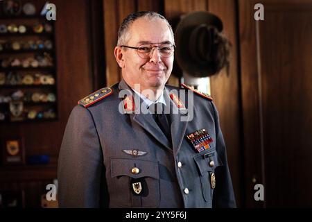 Strausberg, Germany. 18th Dec, 2024. Lieutenant General Alfons Mais ...