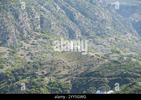 Spanish Mosque, Chefchaouen built 15th Century, Morocco,Africa Stock ...