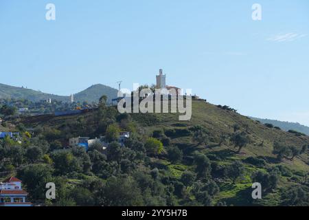 Spanish Mosque, Chefchaouen built 15th Century, Morocco,Africa Stock ...