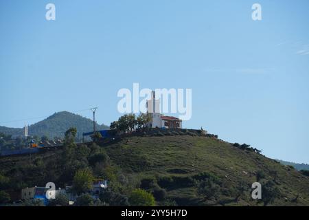 Spanish Mosque, Chefchaouen built 15th Century, Morocco,Africa Stock ...