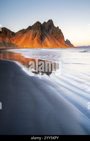 Vestrahorn mountain range, Stokksnes, Hoefn, Austurland, Iceland ...