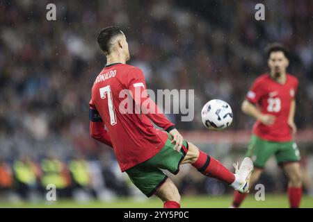 Cristiano RONALDO from behind with back number seven Stock Photo - Alamy
