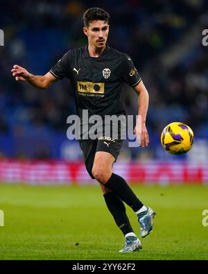 Andre Almeida (Valencia CF, #18) runs with the ball Stock Photo - Alamy