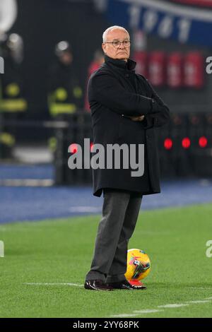Olimpico Stadium, Rome, Italy - Claudio Ranieri head coach of AS Roma ...
