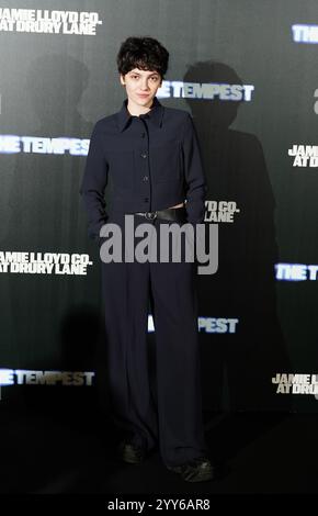 Emily Carey attends the opening night of Shakespeare's The Tempest ...