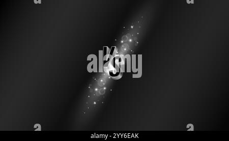 black versus vs comparison screen background Stock Vector Image & Art ...