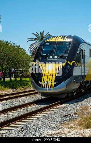 Brightline Siemens Charger SCB-40 Locomotive, Stuart, Florida Stock ...