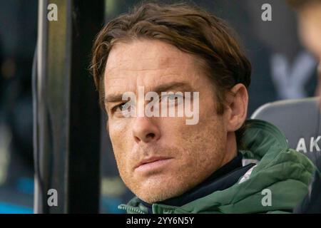 Burnley manager Scott Parker before the Premier League match at the ...