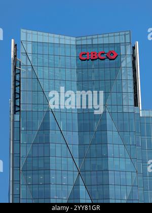 Toronto Canada / Canadian Imperial Bank of Commerce (CIBC ) on Bay ...