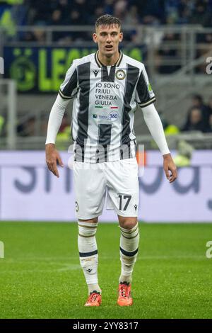 Lorenzo Lucca of Udinese Calcio during the Serie A football match ...