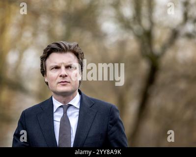THE HAGUE - Defense Minister Ruben Brekelmans arrives at the Catshuis ...
