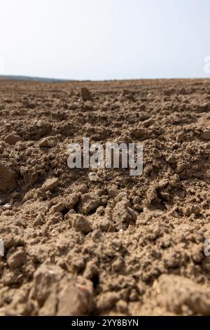 tillage in the spring before planting, preparation and plowing of soil ...