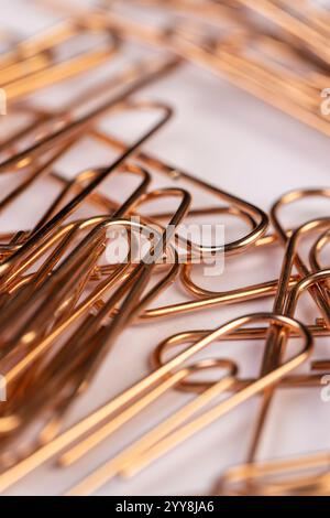 paper clips made of metal for the systematization of documents and ...