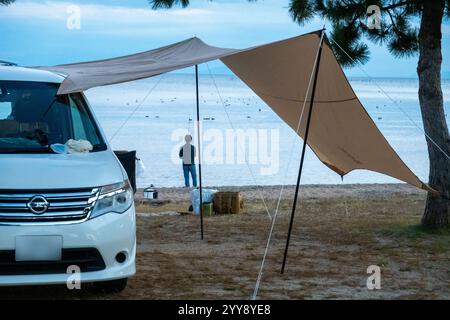 Northwest side of Lake Biwa in Shiga Prefecture Japan Stock Photo - Alamy
