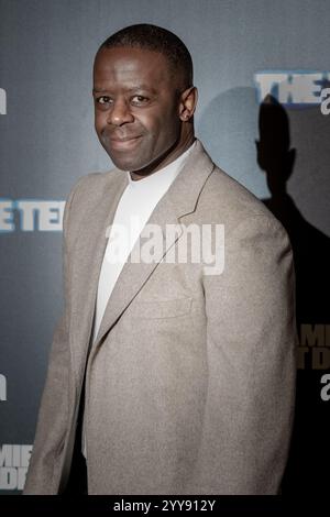 London, UK. Adrian Lester at The Tempest press night. Theatre Royal ...
