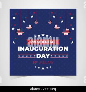Presidential Inauguration Day Web Banner. Inauguration January 20 with ...
