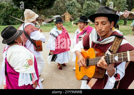 Chilco Community, Angochagua Parochia, Imbabura Province, Ecuador Stock ...