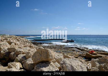 Hotel Jerma beach, Triq Is-Salini, Marsaskala, Malta, Europe Stock ...