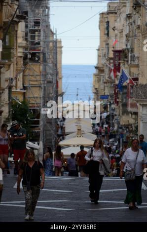 Merchants St., Valletta, Malta, Europe Stock Photo - Alamy