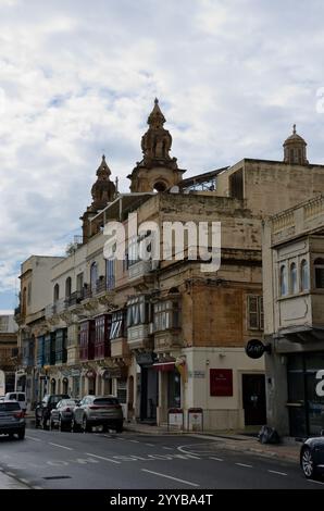 Parish Church of Msida, Malta, Europe Stock Photo - Alamy