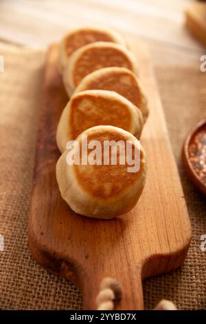 Gorditas de Nata. Cream Gorditas, Mexican street snack, is an easy ...