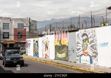 Murals, Calderon, Quito, Pichincha, Ecuador Stock Photo - Alamy