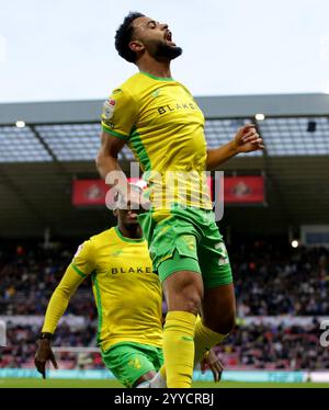 Norwich City's Anis Ben Slimane celebrates scoring their side's first ...