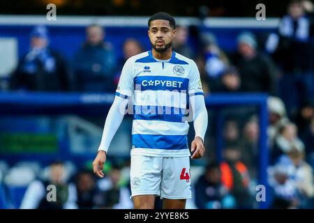 Jonathan Varane of Queens Park Rangers arrives at stadium ahead of the ...