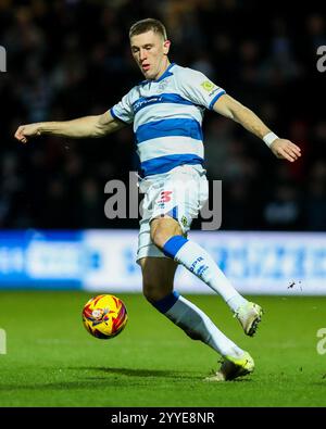 Jimmy Dunne of Queens Park Rangers gets past Daniel James of Leeds ...