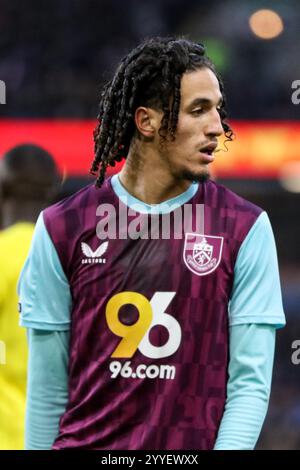 Hannibal Mejbri (28 Burnley) during the Premier League match between ...