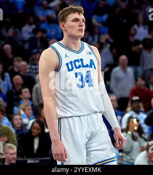 UCLA forward Tyler Bilodeau (34) celebrates after scoring Tennessee ...