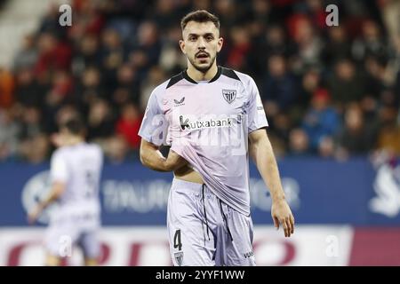 Aitor Paredes of Athletic Club in action during the Spanish league ...