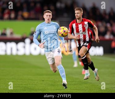 Nottingham Forest's Elliot Anderson during the Premier League match at ...