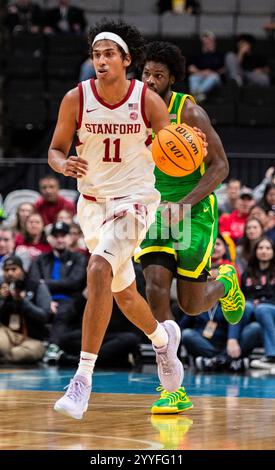 Stanford guard Ryan Agarwal (11) during an NCAA college basketball game ...
