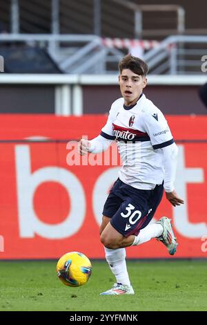 Benjamin Dominguez (Bologna Fc) in action during Bologna FC vs AC Milan ...