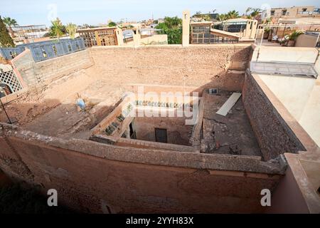 old ruined riad in the medina marrakesh, morocco Stock Photo - Alamy