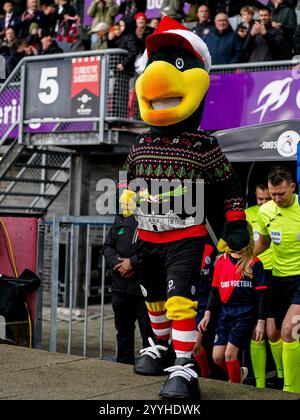 ROTTERDAM - Mascot Sparta Piet during the Dutch Eredivisie match ...