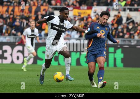 Olimpico Stadium, Rome, Italy - Ange-Yoan Bonny of Parma during Serie A ...