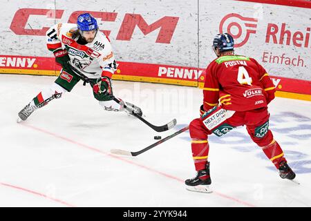 Anthony Louis (Augsburger Panther, #18). GER, Augsburger Panther vs ...