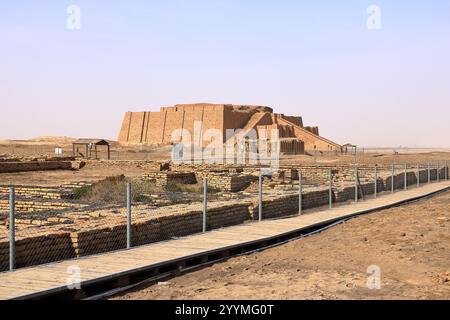 the House of the Prophet Abraham Restored ziggurat in ancient Ur ...