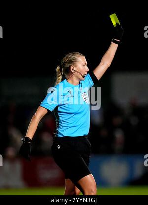 Referee Tess Olofsson during the UEFA Women's Euro 2025 Group D match ...