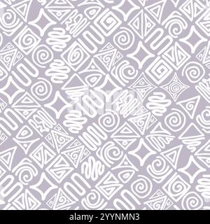 a pattern without a background with the image of colorful fish and ...