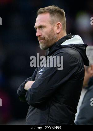 Southampton interim manager Simon Rusk during the Premier League match ...