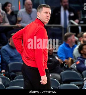 Ohio State head coach Jake Diebler watches late in the second half of ...