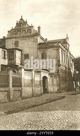 Dominican nuns convent in Piotrkow 1800 Stock Photo - Alamy